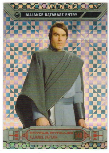 2014 TOPPS STAR WARS CHROME PERSPECTIVES #14R RAYMUS ANTILLES XFRACTOR ...