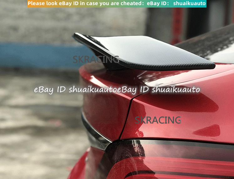 For Lexus RC200t RC300 RC350 F-Sport Carbon Fiber ABS Rear Trunk ...