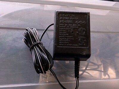 Sony AC-E350 3 Volt AC Adapter Power Supply for Portable Audio | eBay