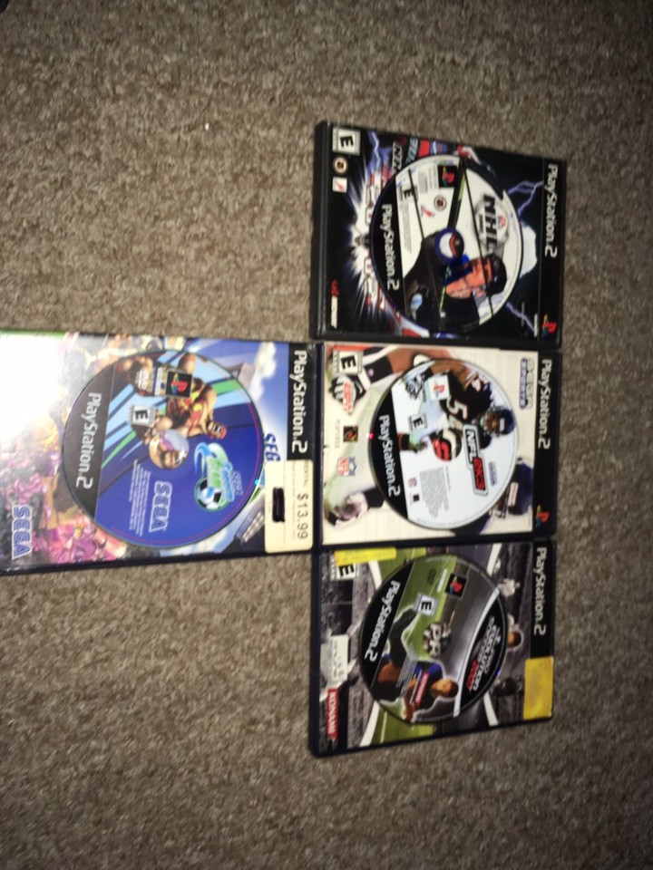 PS2 GAMES ONLY BUNDLE (4 SPORTS GAME ORIGINAL CASES) | eBay