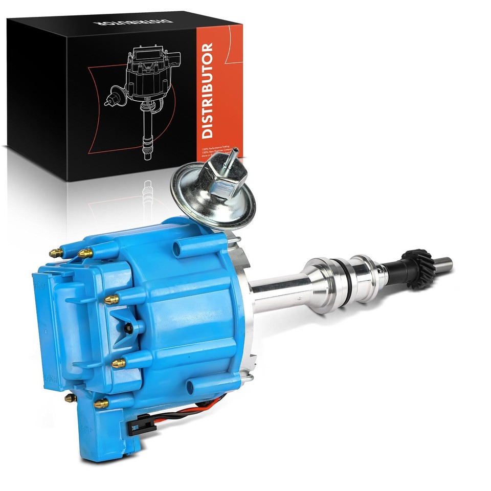 Ignition Distributor with Cap & Rotor for Ford Windsor 221 260 289 302 ...