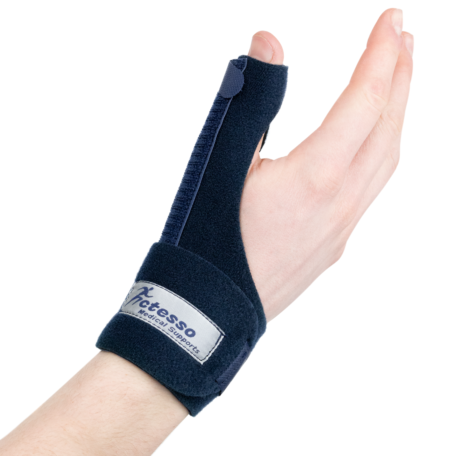 Blue Thumb Splint Support Brace Spica Left Right De Quervain's Splint ...