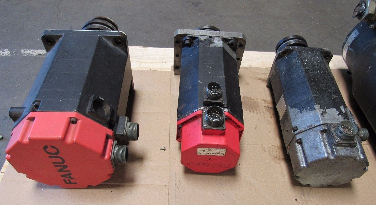 FANUC AC SERVO MOTOR X Y Z AXIS, W FANUC 10M SYSTEM FR TAKISAWA MAC-V2E ...