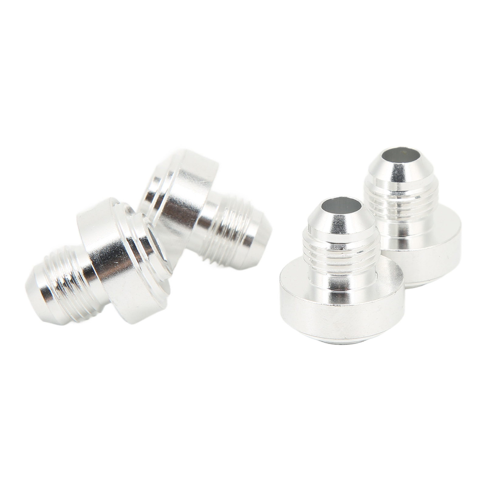 * 4pcs AN6 Male Billet Aluminum Alloy 9/16‑18in Diameter 6AN Thread ...