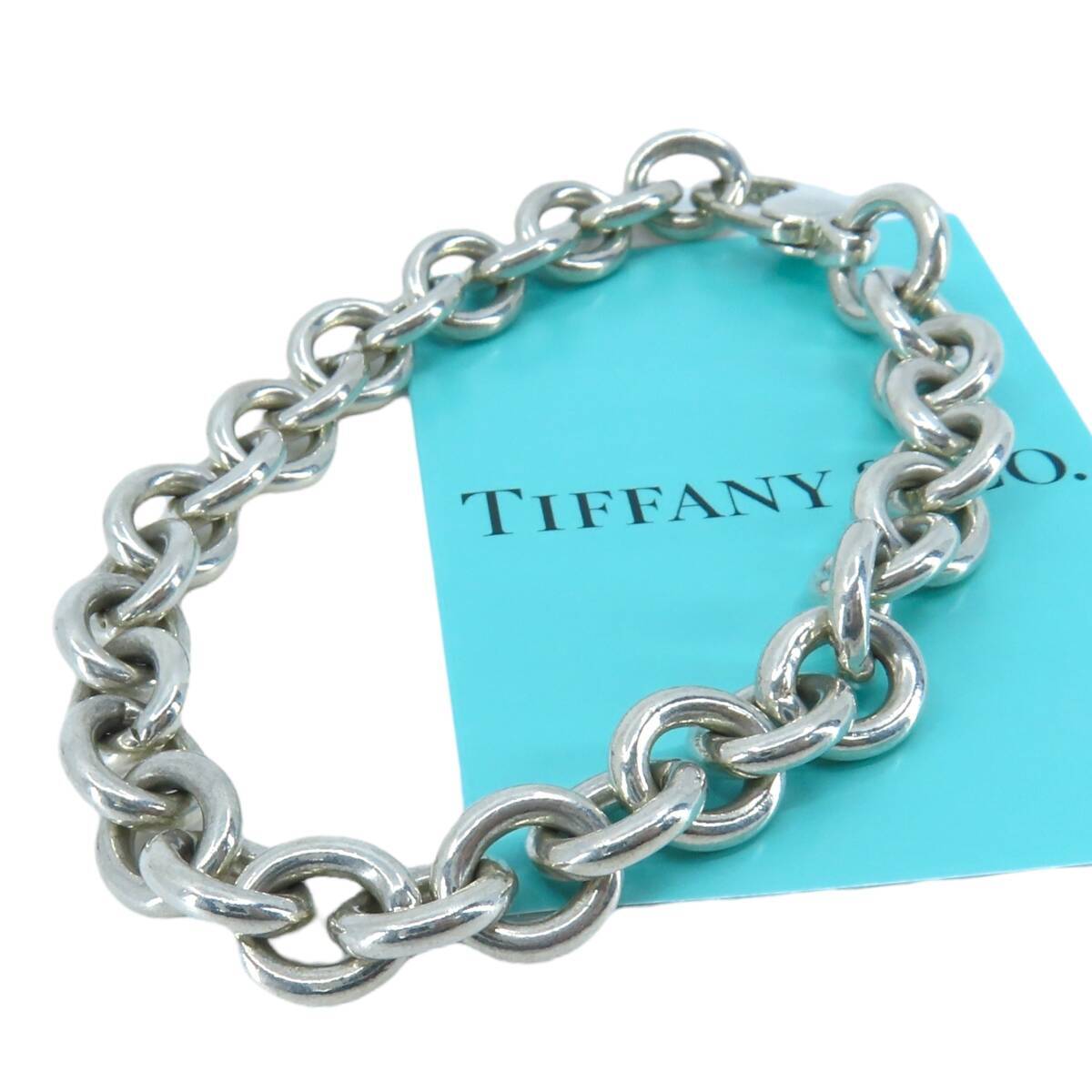Rare Tiffany Co. Circle Link Silver Bracelet Sv925 Do… - Gem