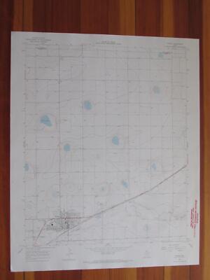 Friona Texas 1968 Original Vintage USGS Topo Map | eBay