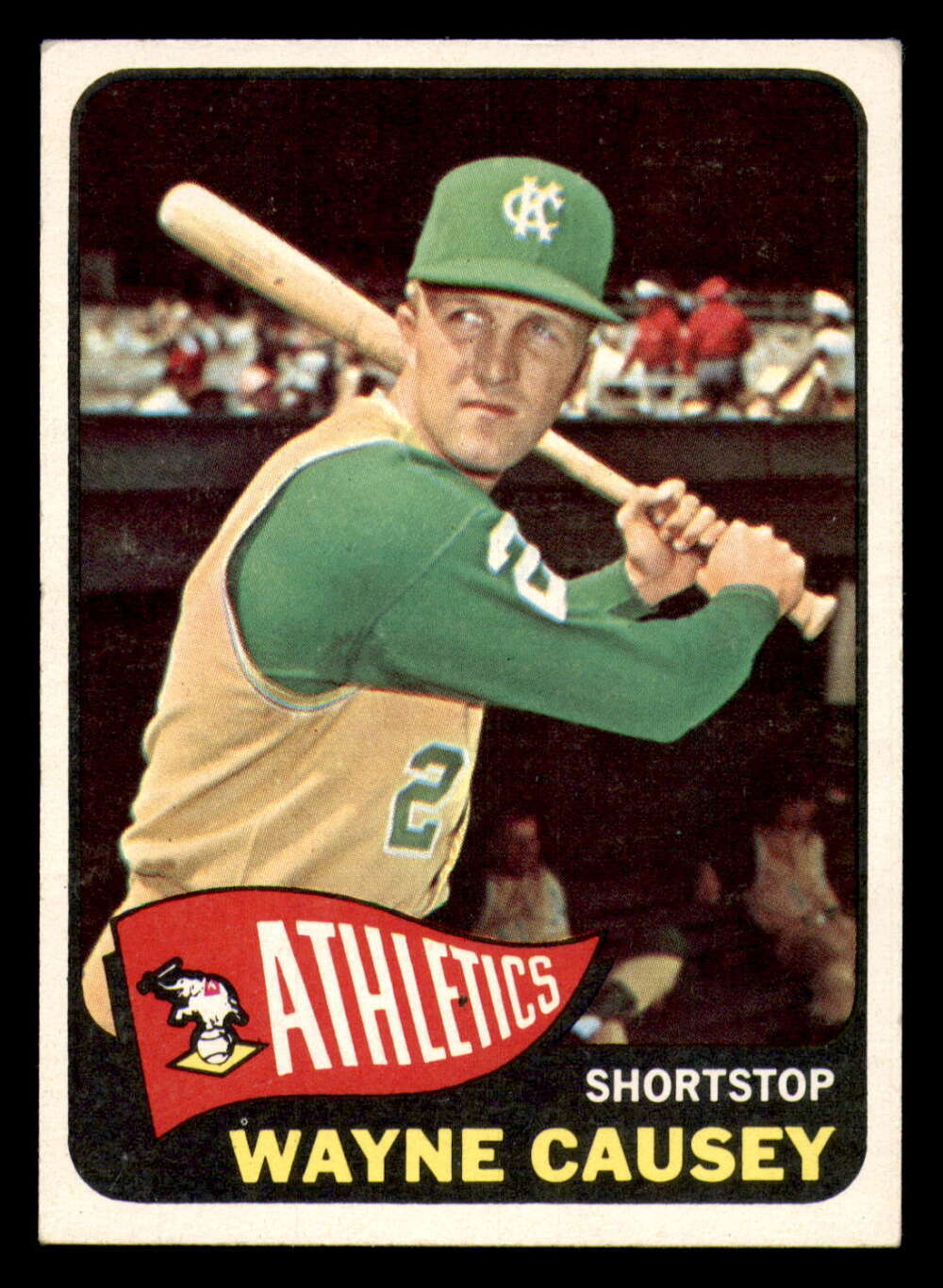 1965 Topps #425 Wayne Causey Excellent+ Athletics | eBay