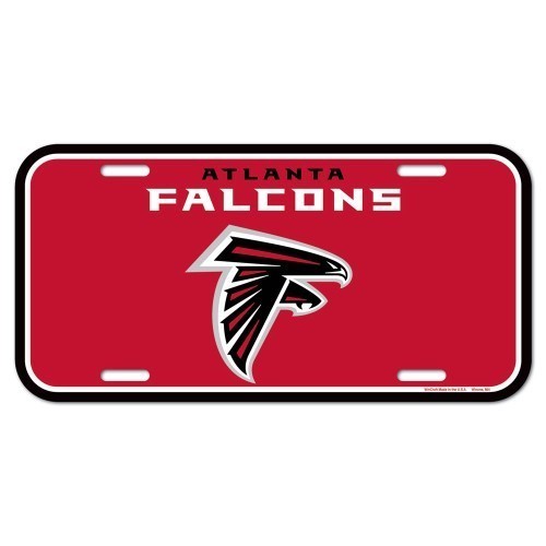 ATLANTA FALCONS ~ (1) Official NFL Color License Plate ~ New! | eBay