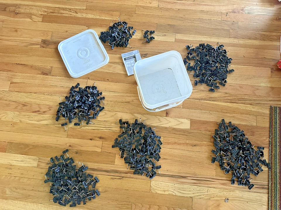 Partial quantity, ~500 of 900 Trex Hideaway Hidden Deck Fasteners for ...