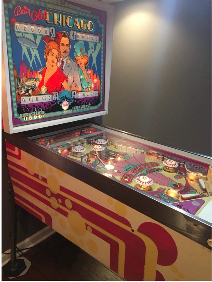Vintage Bally Old Chicago Pinball Machine 1976; Great condition! | eBay