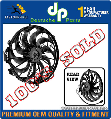 A/C RADIATOR AUXILIARY FAN MOTOR 64541392913 for BMW E31 E32 E34 E36 ...