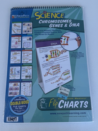 New Path Learning Chromosomes Genes DNA Flip Charts SEALED Science ...