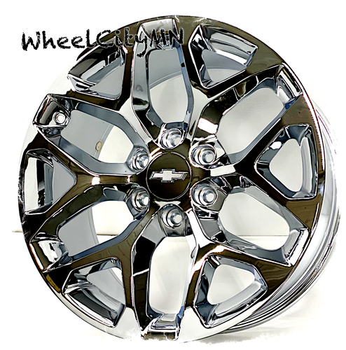 22 inch Snowflake chrome OE replica wheels fits Chevy Express Van 1500 ...