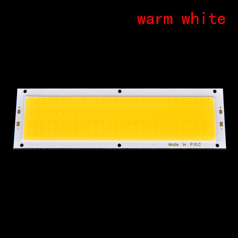 1000LM 10W COB LED Strip Light High Power Lamp Chip Warm/Cool White 12V ...