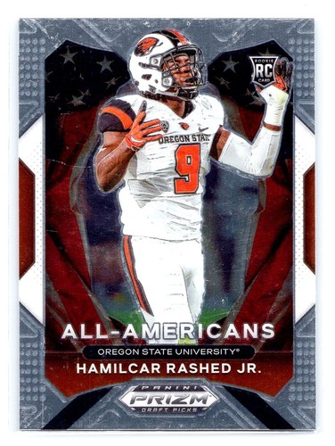 2021 Panini Prizm Draft Picks #189 Hamilcar Rashed Jr. Football Oregon ...
