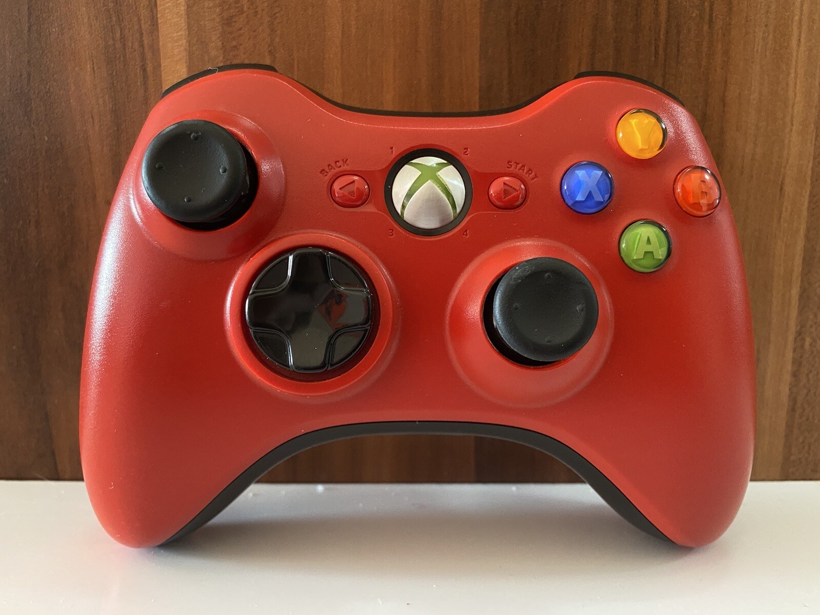 Official Xbox 360 Wireless Controller Red Resident Evil Limited Edition ...