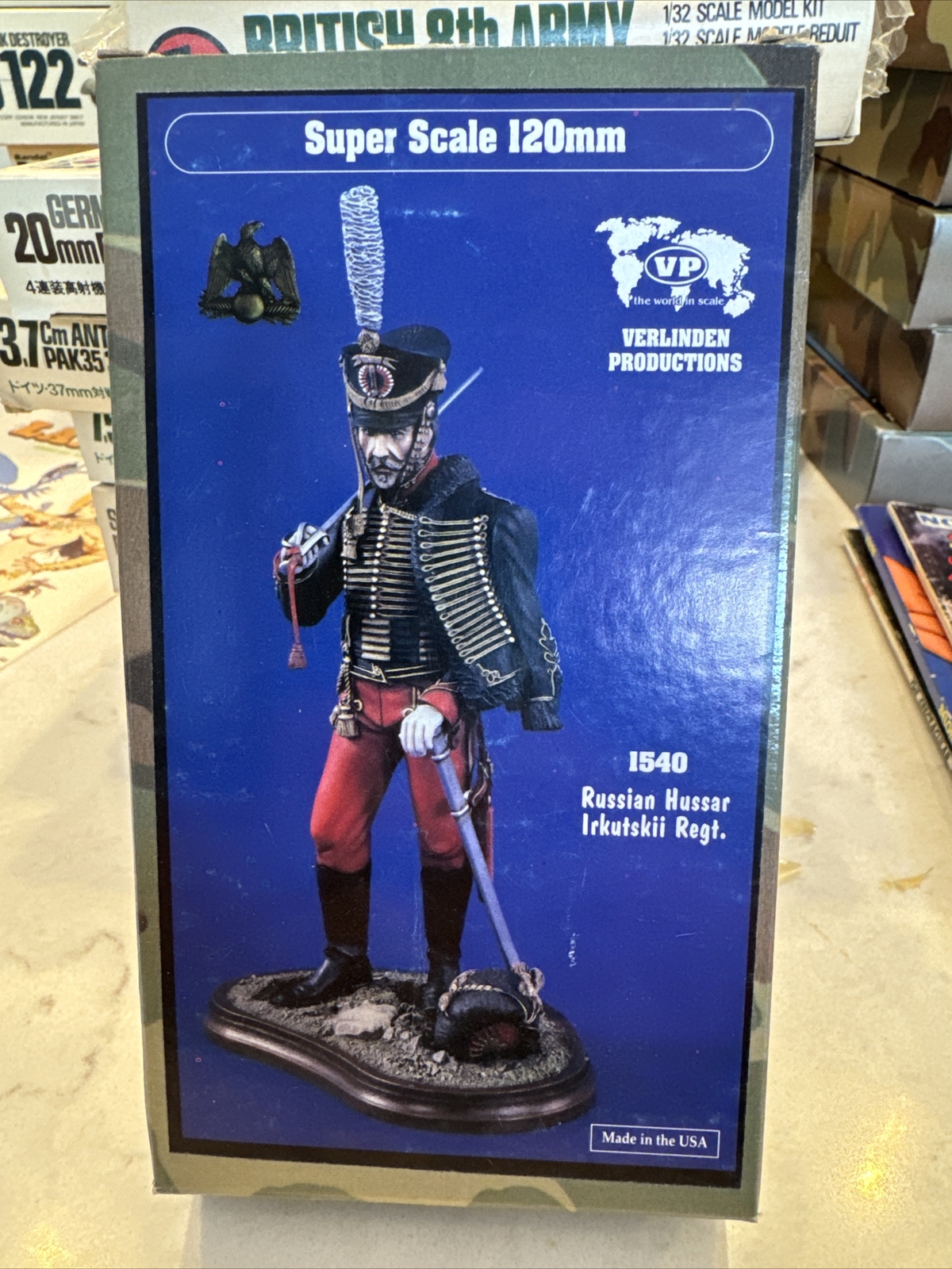 Verlinden 120mm (1/16) Russian Hussar from Irkutskii Regiment ...