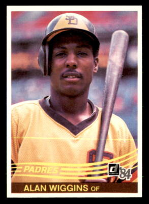 1984 Donruss #568 Alan Wiggins Set Break | eBay