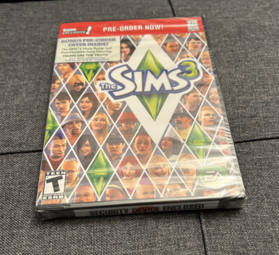 The Sims 3 PC/MAC DVD-ROM Game EA 2009 GameStop Exclusive Pre-Order ...