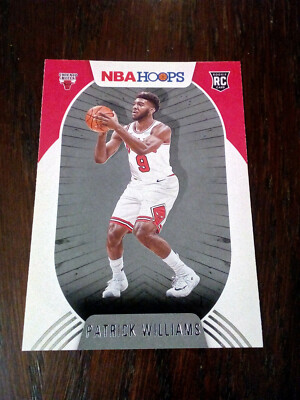 2020-21 Panini NBA Hoops Patrick Williams Rookie Card RC Chicago Bulls ...