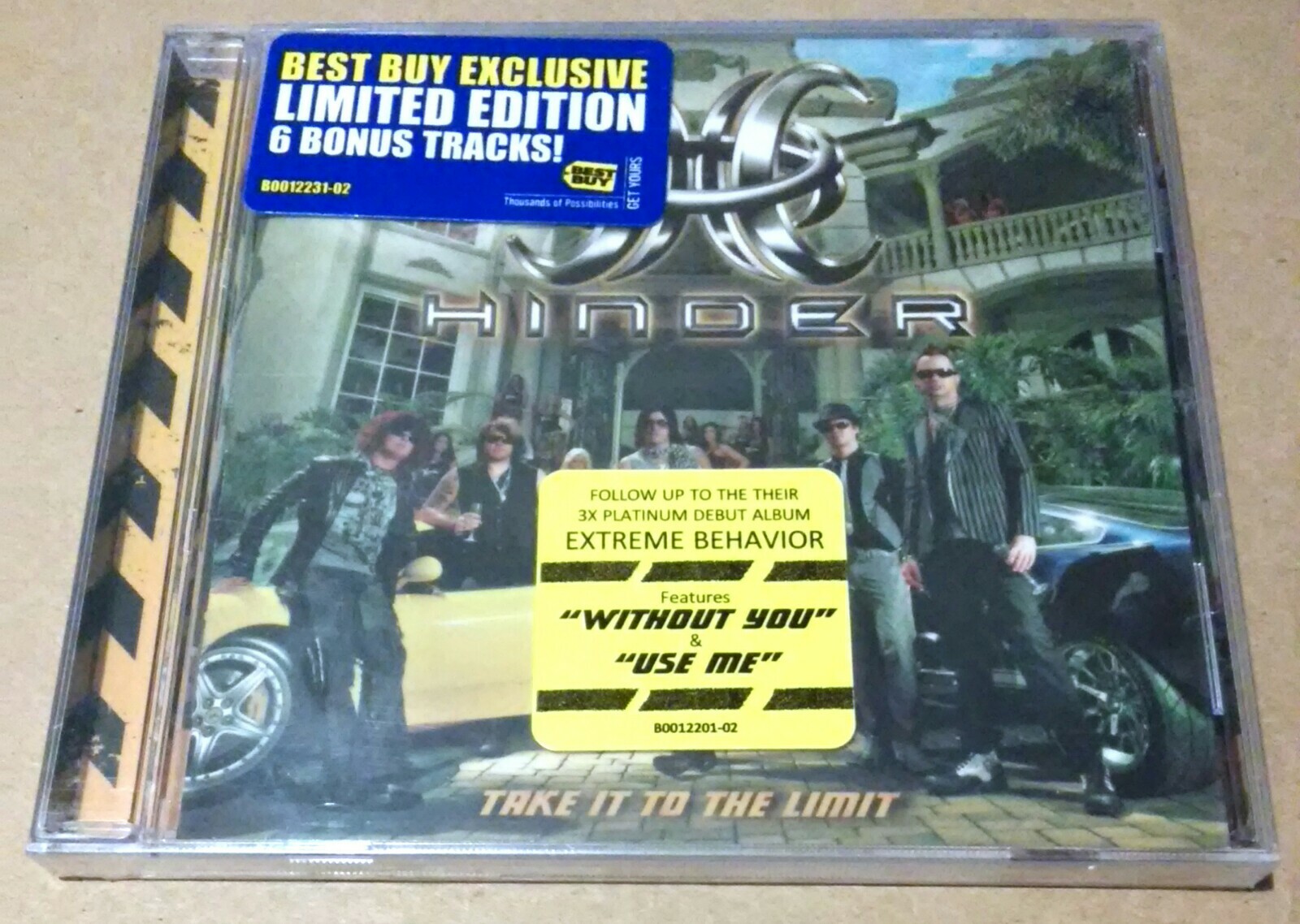 NEW - HINDER TAKE IT TO THE LIMIT 2008 USA BEST BUY EXCLUSIVE CD 6 ...