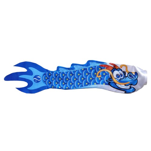 Blue Dragon Windsock 28" Wind Streamer Flag Garden Camping Spinner ...