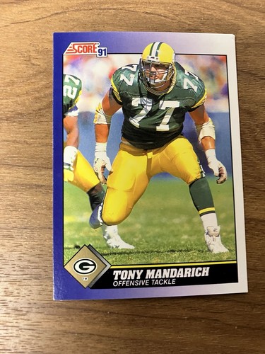 Tony Mandarich 1991 Score FOOTBALL #84 Green Bay Packers NFL | eBay