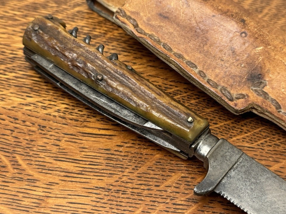 Antique W.R.A. S&W Hobo Multi-tool Sportsman Knife Circa 1920s RARE ...