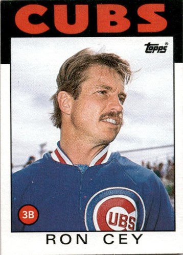1986 Topps Ron Cey #669 Chicago Cubs | eBay