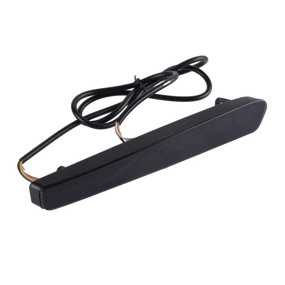 Smoke Lens LED Rear Bumper Reflector Tail Brake Lights Fit For Toyota ...