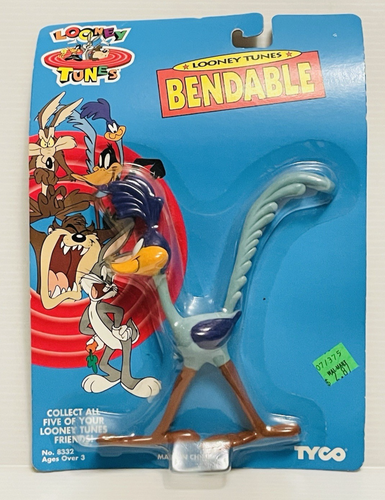 Road Runner Tyco Playtime Bendable Figure Bend Um Looney Tunes WARNER ...