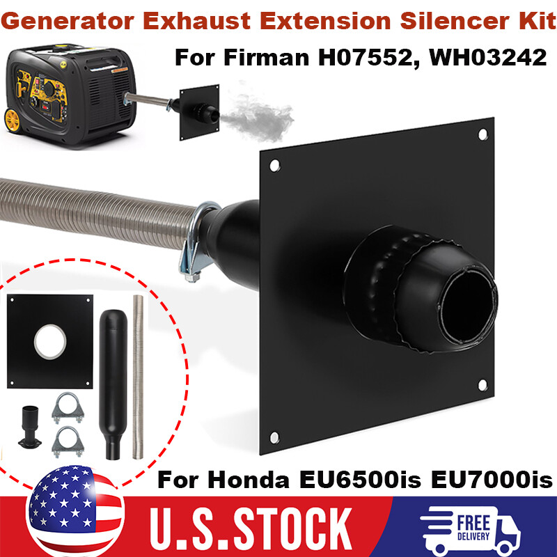 For Firman H07552 Wh03242 Generator Exhaust Extension Silencer Kit ...