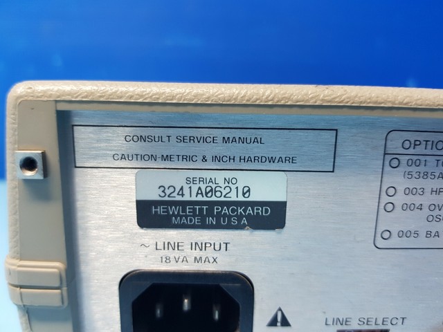 HP Hewlett Packard 5384A Frequency Counter T77454 for sale online | eBay