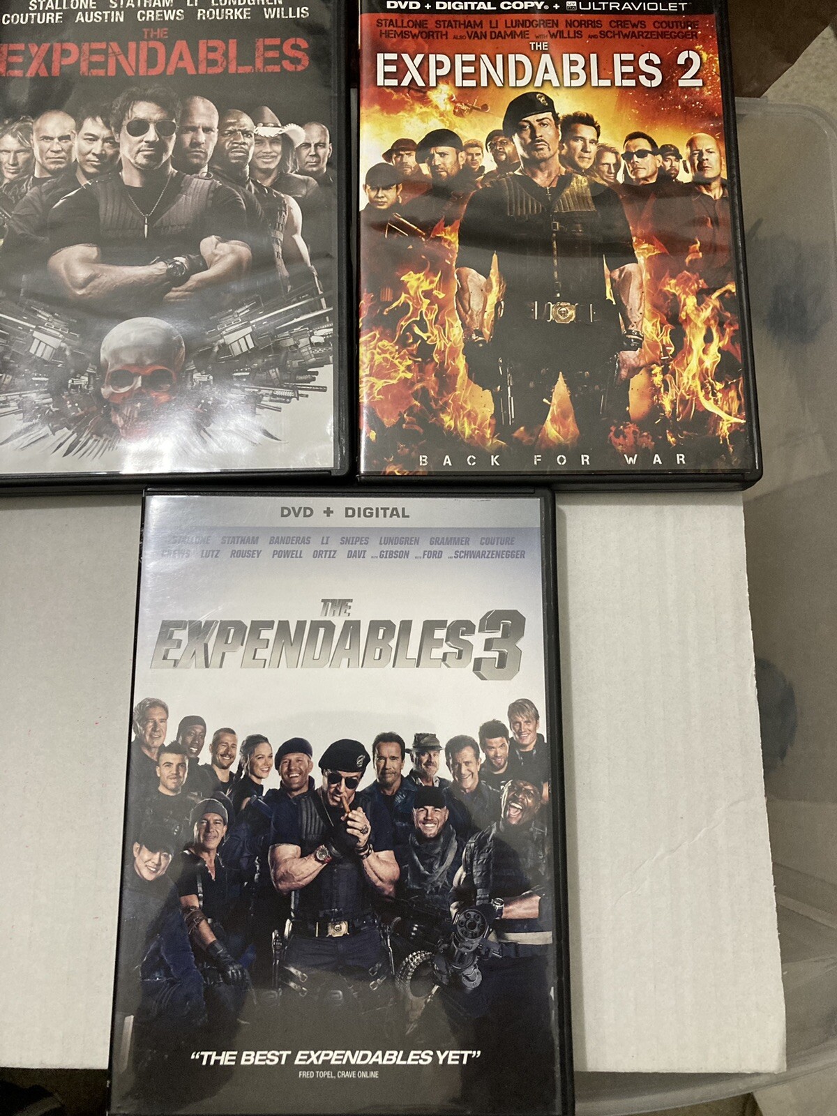 The Expendables 3 Dvd