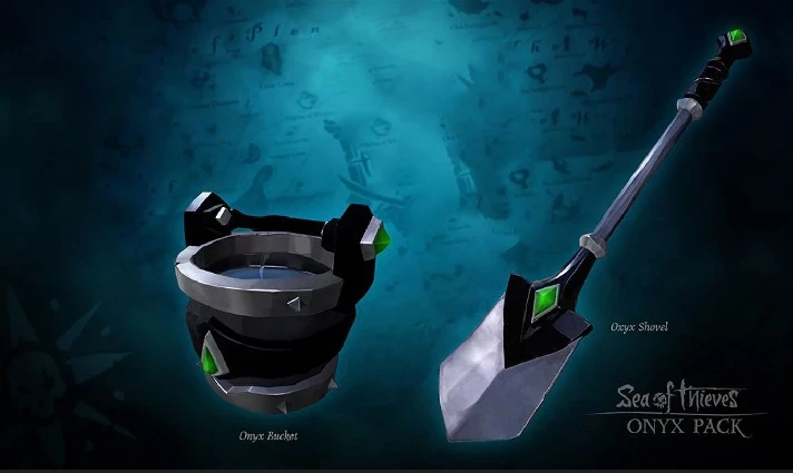 *SUPER RARE* Sea Of Thieves Onyx Pack Bucket + Shovel 🌎XBOX CODE tags ...