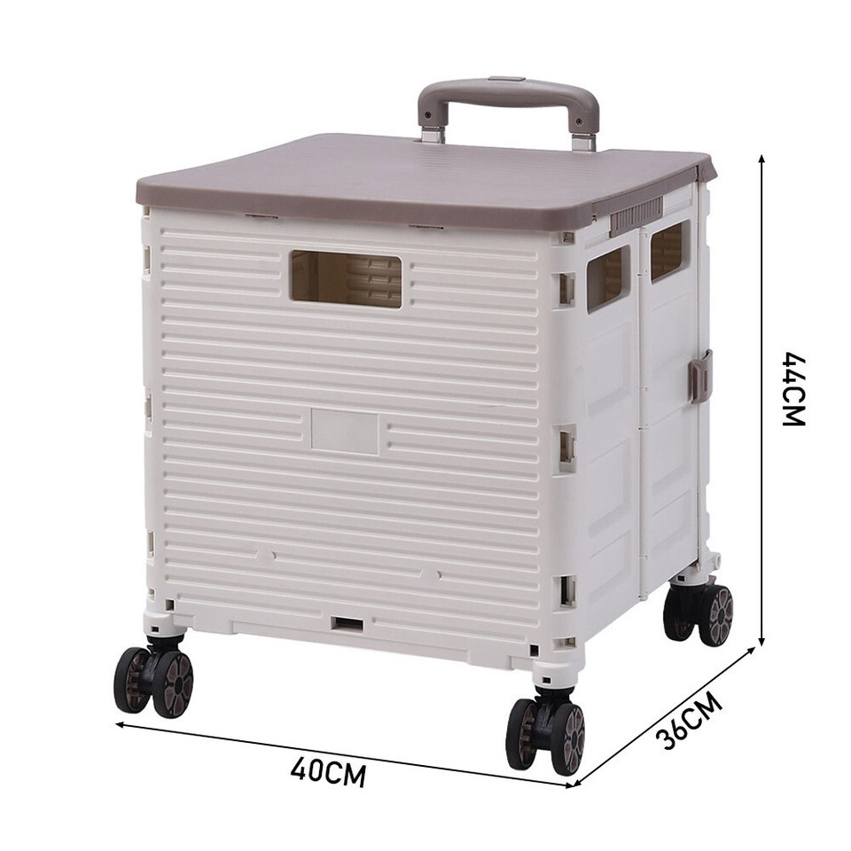 Plastic Large Container Home Storage Boxes Voche Large 40kg Folding ...