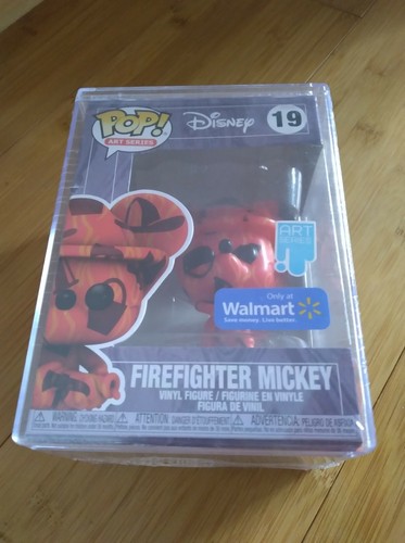 Funko Pop Art Series Disney Firefighter Mickey Mouse #19 - Walmart ...