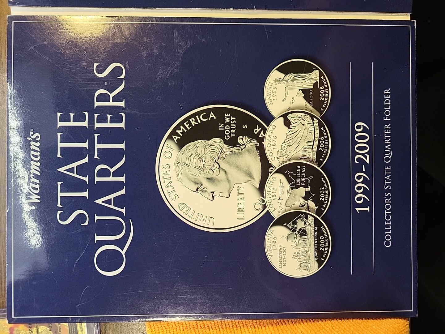 Complete Set of State & Territory Quarters 1999-2009 In Folding Binder ...