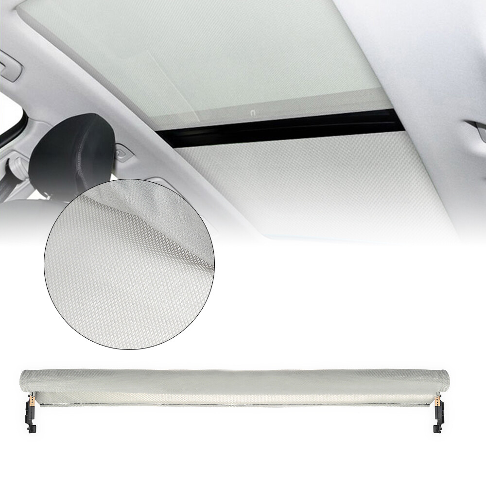 1x Sunroof Sunshade Fabric Curtain For VW MK7 Golf 7 GTI GolfR Grey ...