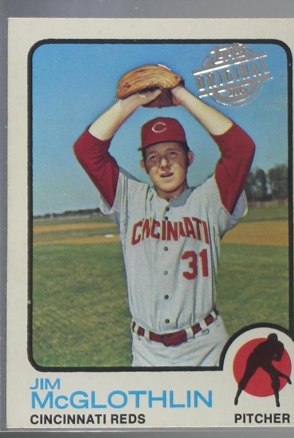 2015 Topps - Originals Buybacks Jim McGlothlin #1973-318 for sale ...