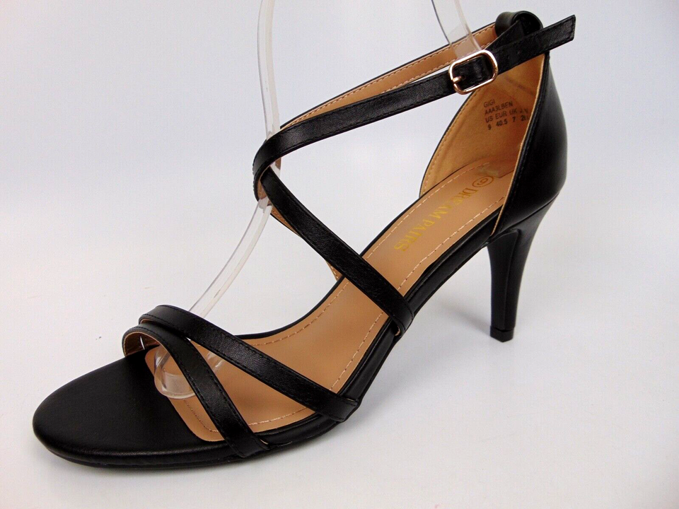 Dream Pairs Gigi Womens Stilettos Strappy Open Toe Pump Heels Size 9.0 ...