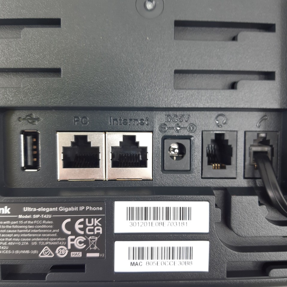 Yealink SIP-T42U IP Phone - Opened New in Box | eBay