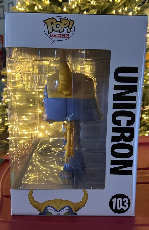 NIB Funko Pop Vinyl Retro Toys Jumbo Transformers Unicron #103 Figure ...