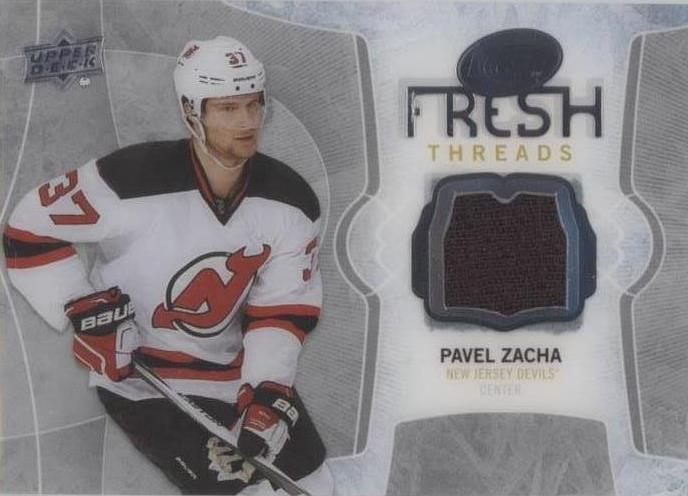 2016-17 Upper Deck Ice - Fresh Threads Pavel Zacha #FT-PZ (MEM, RC) for ...