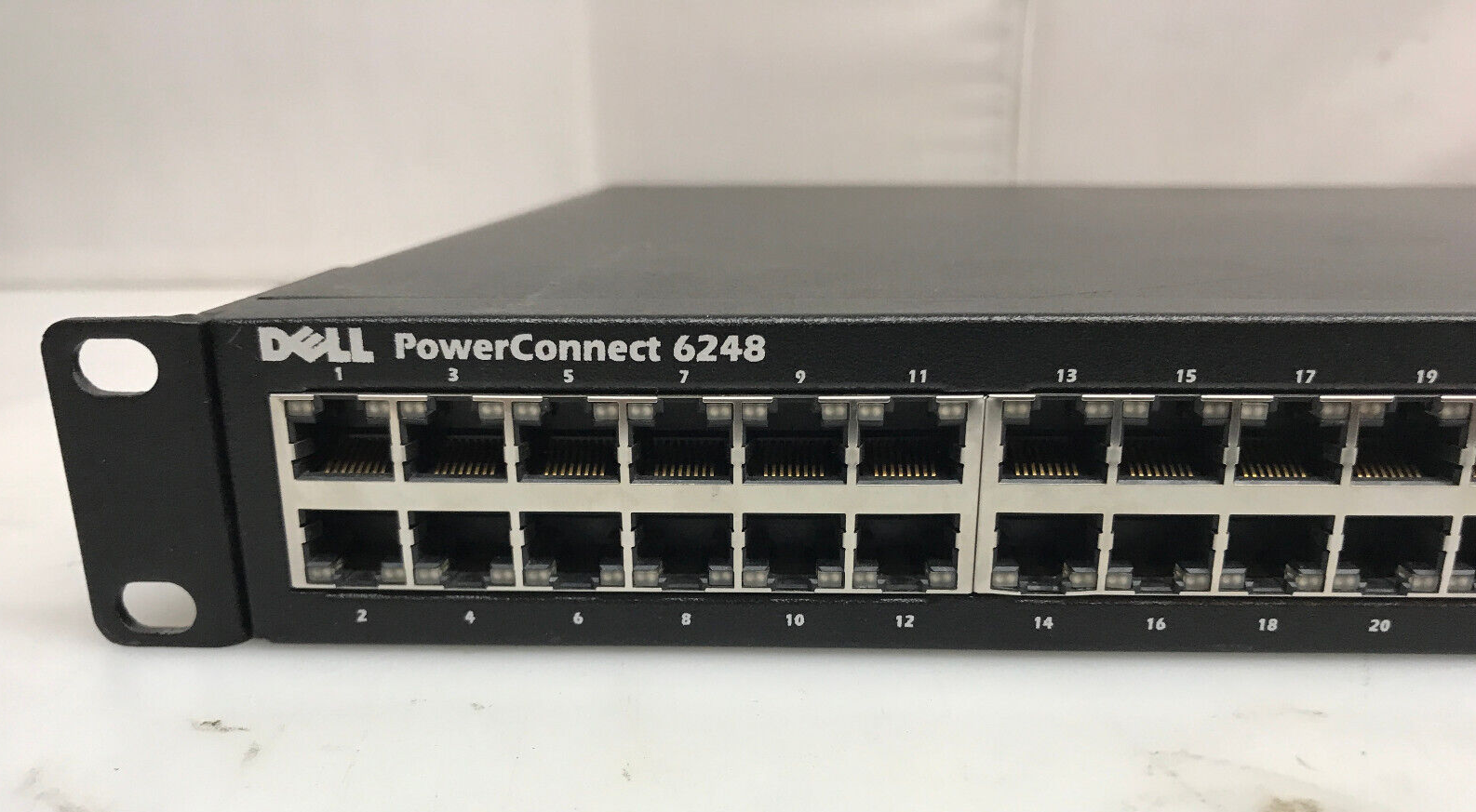 DELL PowerConnect 6248 48 Port Gigabit Ethernet Switch W/ Ears | eBay