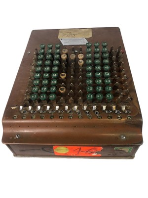Cash Register, Adding Machines - Tarrant Comptometer Adding Machine