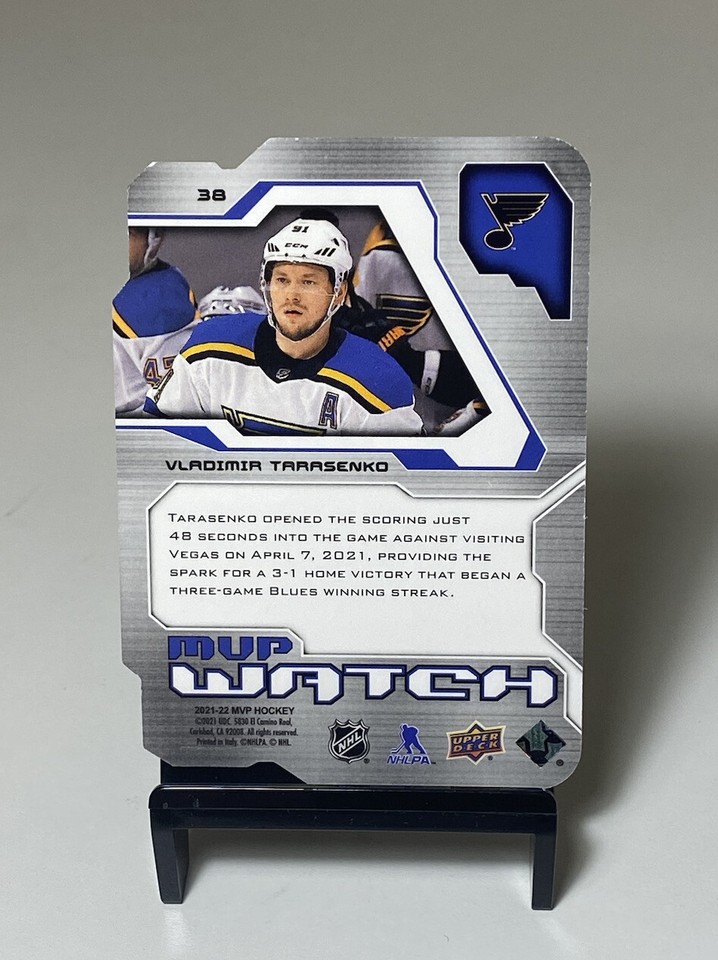 2021-22 Upper Deck MVP Colors and Contours Vladimir Tarasenko /250 | eBay