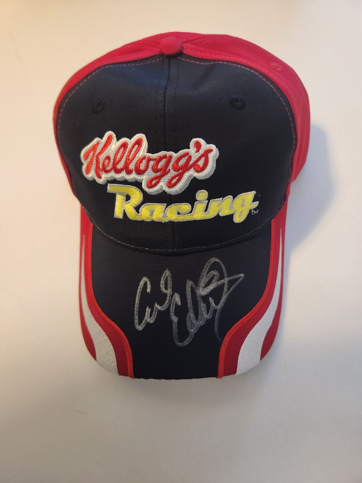 Carl Edwards Autographed Kellogg's Racing Hat | eBay