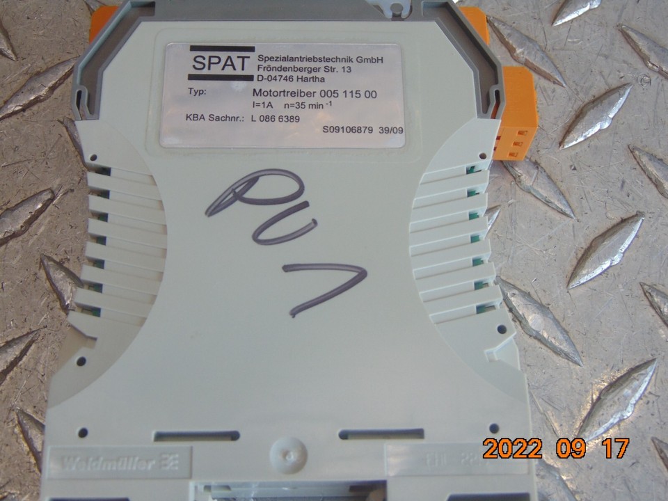 SPAT 005 115 00 MOTOR DRIVER MOTORTREIBER 00511500 | eBay