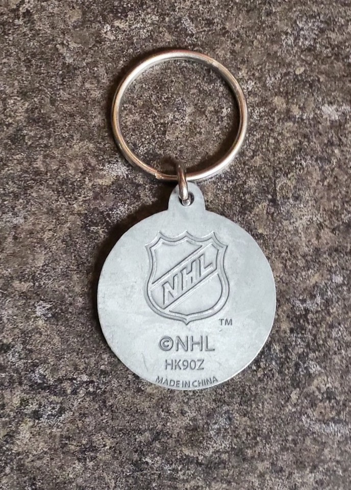 Vintage Late 1990s Edmonton Oilers NHL Pewter Keychain / Key Ring | eBay